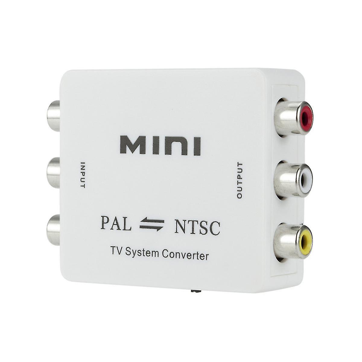 Mini Pal Ntsc Bi-direction Tv System Converter Switcher Pal To Ntsc ...
