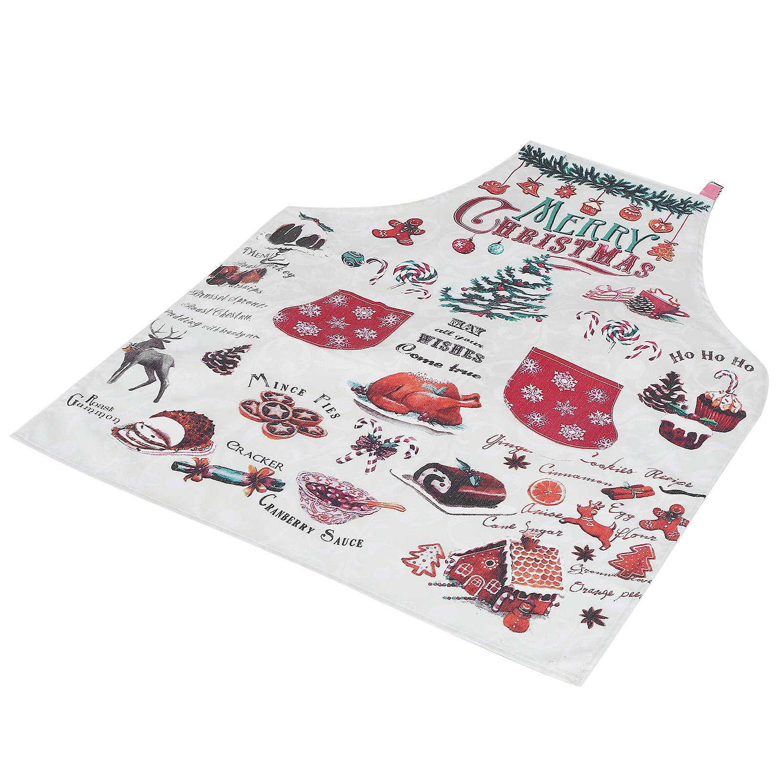 Cartoon Printed Sleeveless Cooking Apron for Baking and Kitchen ...
