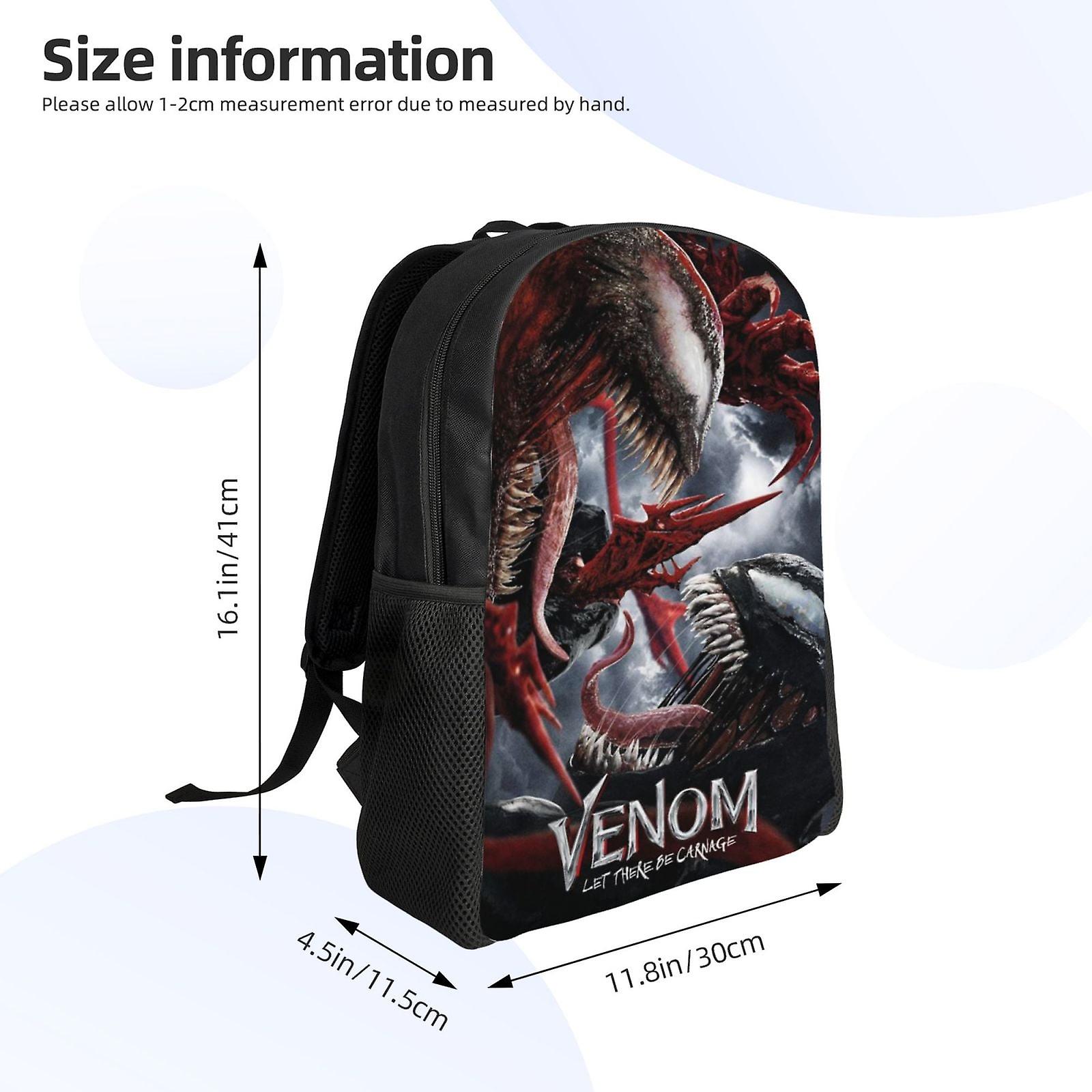 Venom Kid Backpack School Bag Elementary Students Bookbags | Fruugo UK
