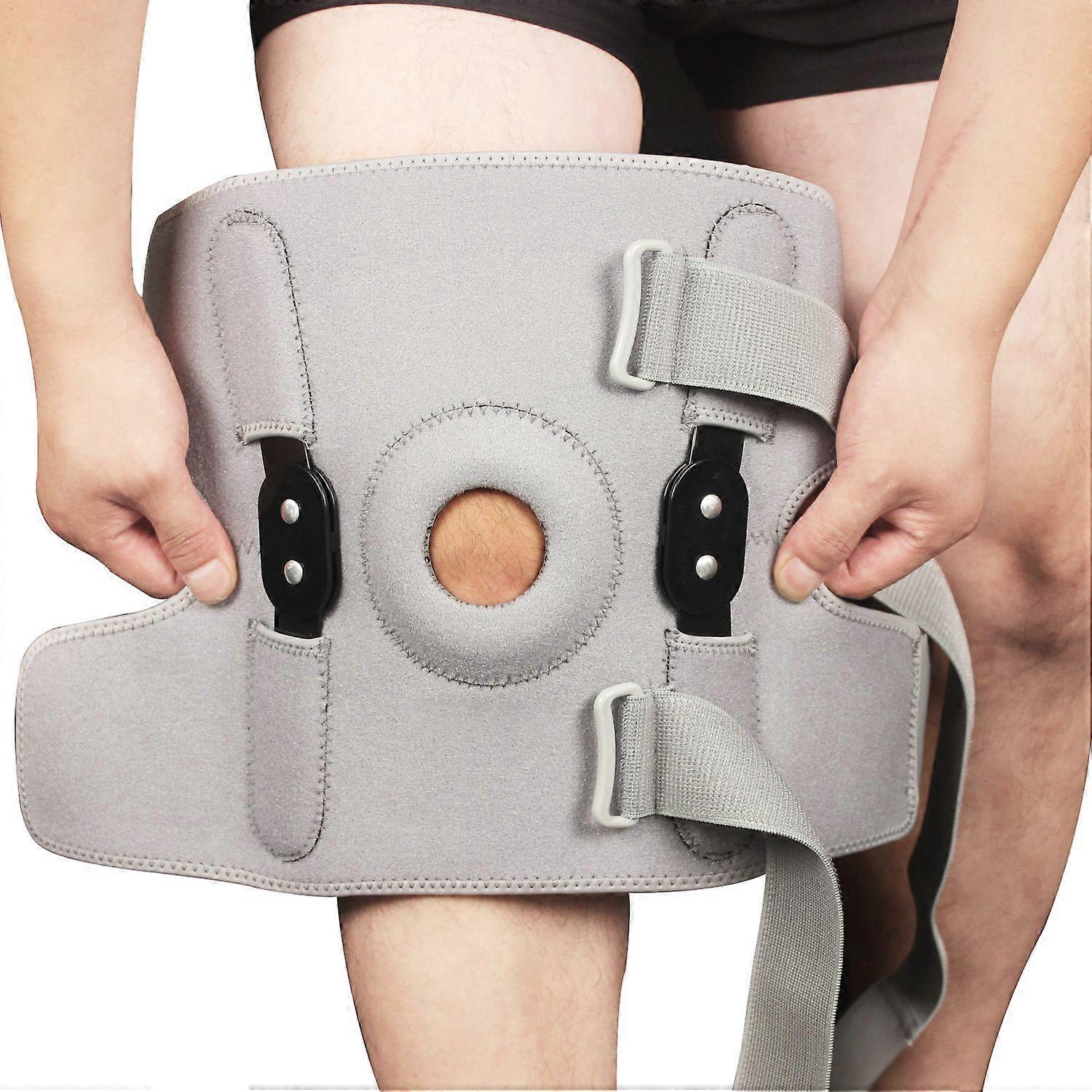 Professional Hinged Knee Brace, Medical Knee Support with Removable ...