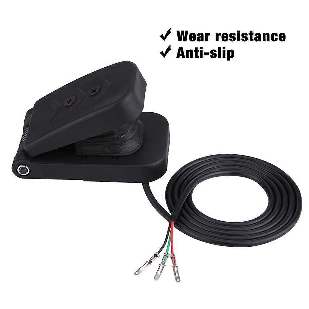 Black Plastic ATV Foot Accelerator Throttle Speed Control Brake Pedal ...
