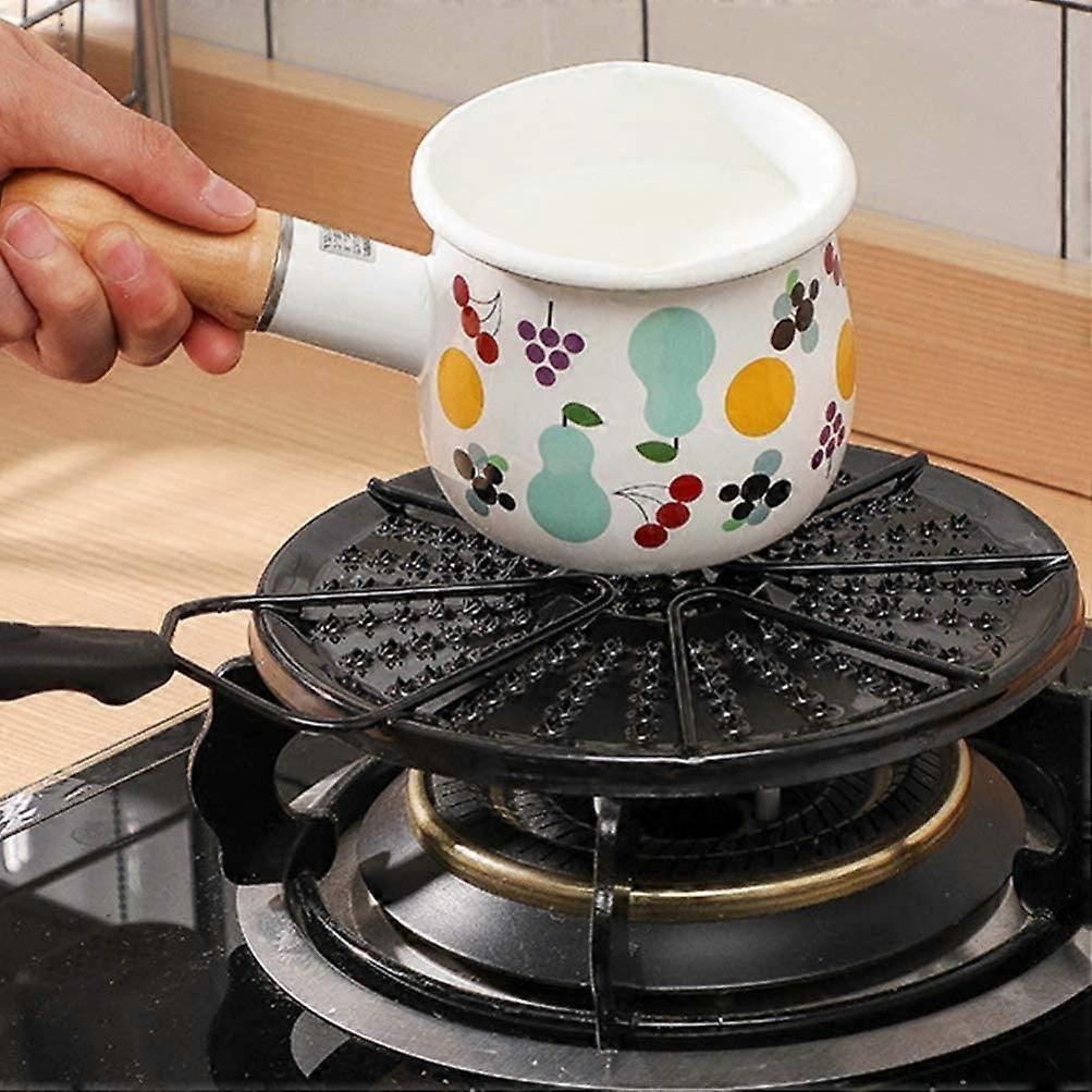 PIAO Heat Diffuser Plate Flame Reducer Enamel Flame Guard Simmer Ring ...