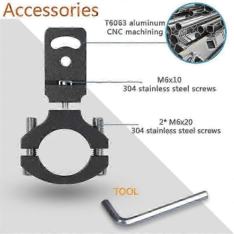 Universal 22mm 25mm 7/8Inch Motorcycle Headlight Bracket Spotlight ...