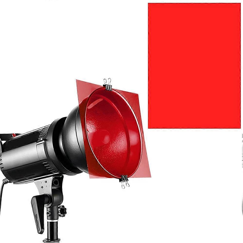 9Pcs Gel Light Filter Color Correction Colored Overlays Film Lighting ...