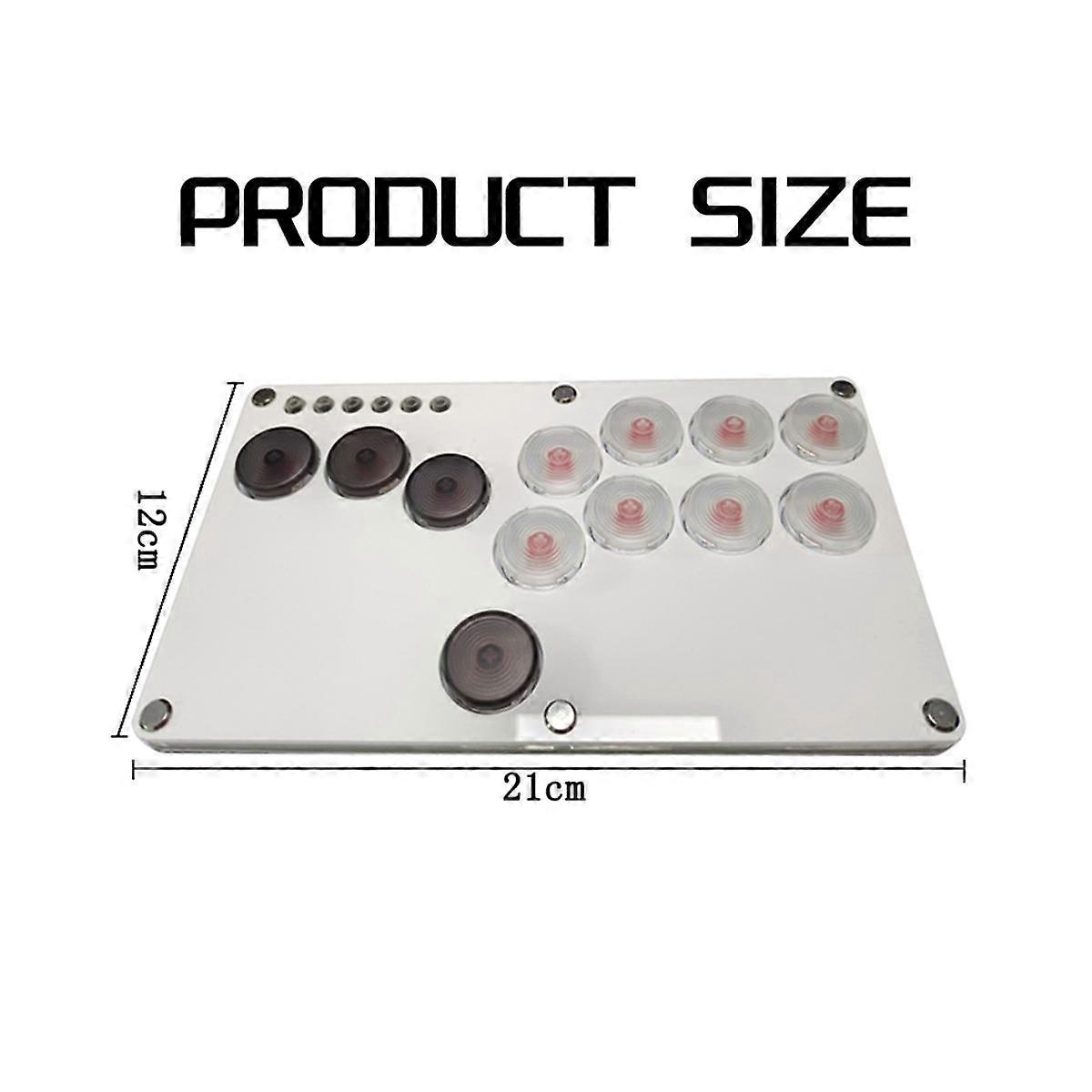 12key Joystick Keyboard Arcade Stick Controller for //Switch/PC Arcade ...
