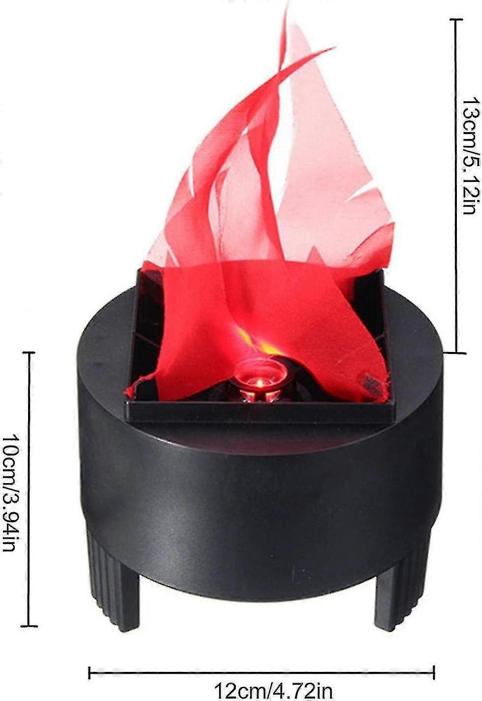 3d Fake Fire Light, Artificial Led Silk Flame Stage Effect Light ...