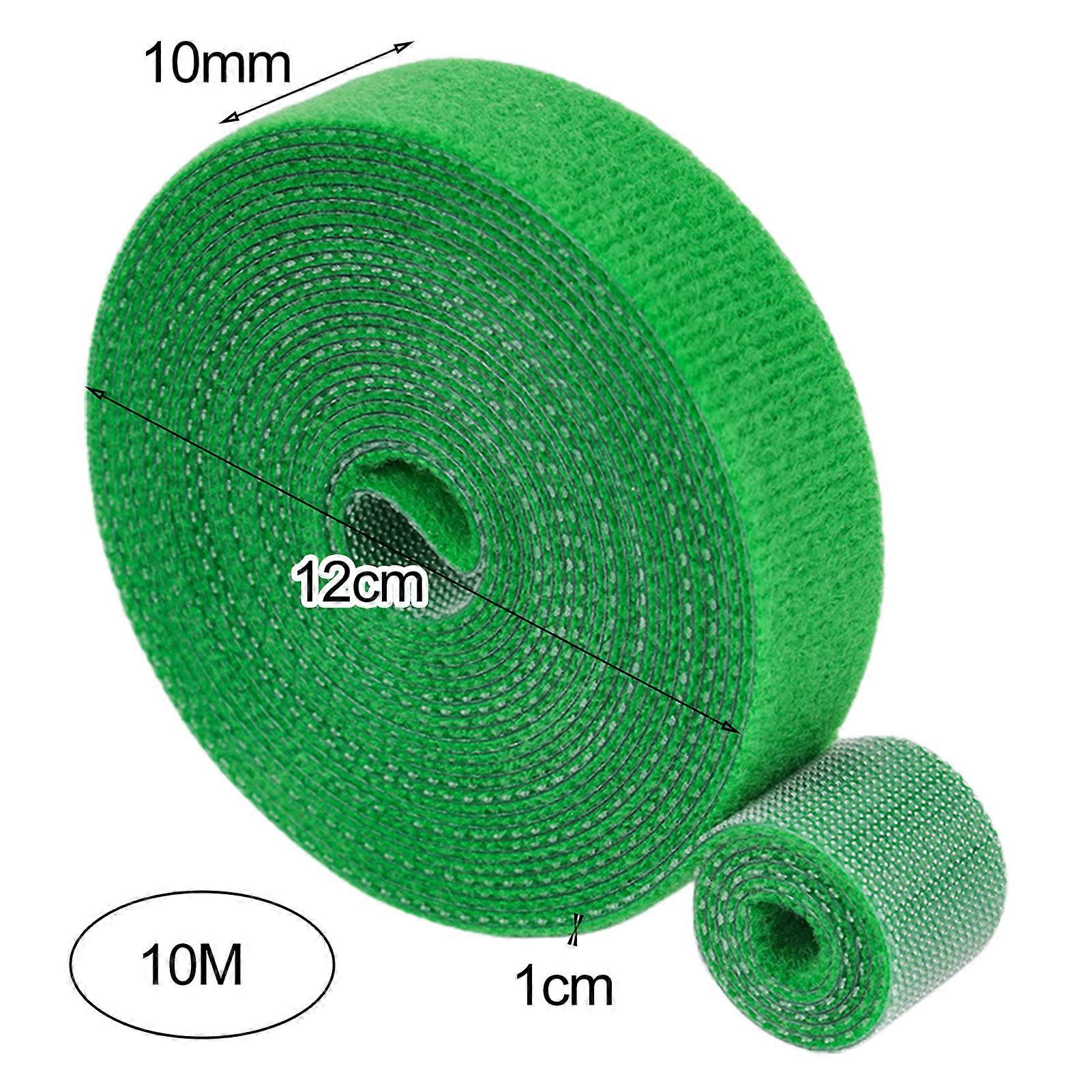 1 Roll Green Plant Straps Eco-Friendly Dual Side Reusable Garden Tape ...