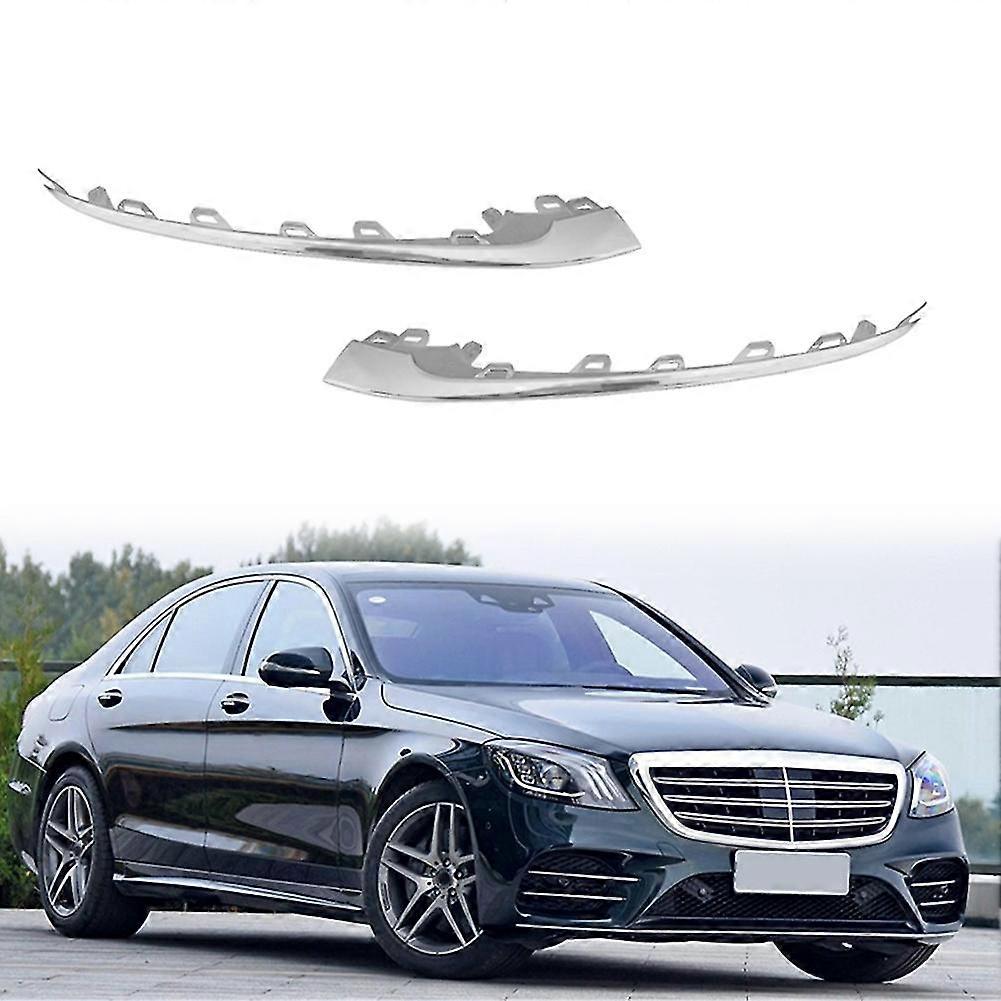 2228857700 Car Front Bumper Left Side Chrome Trim Strip compatible with ...