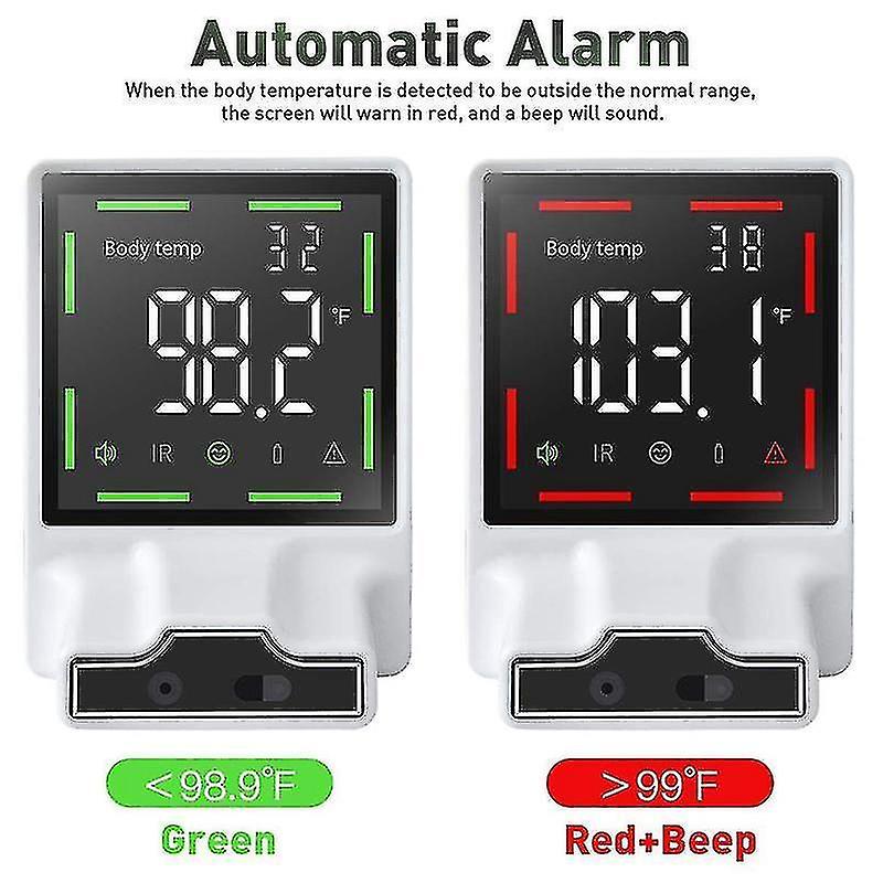 Air quality meters infrared body temperature thermometer wall mounted ...