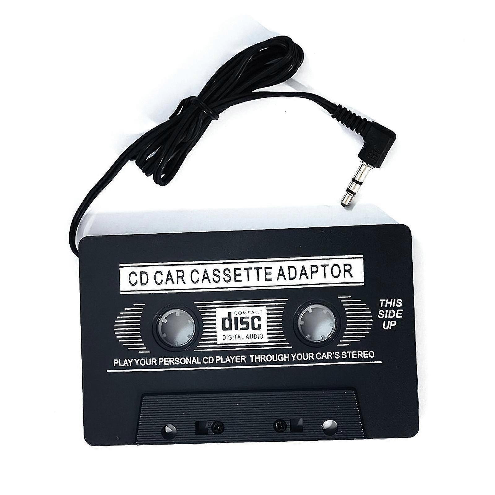 3.5mm Cassette Tape Adapter Aux Audio Play Music Ipod Dvd Cd Player ...