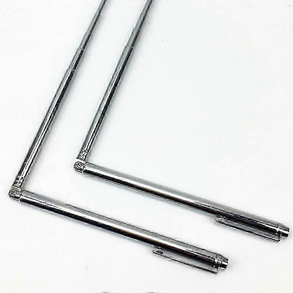 2pcs Portable Dowsing Rod Water Detector Tool Adjustable Rods Flexible ...