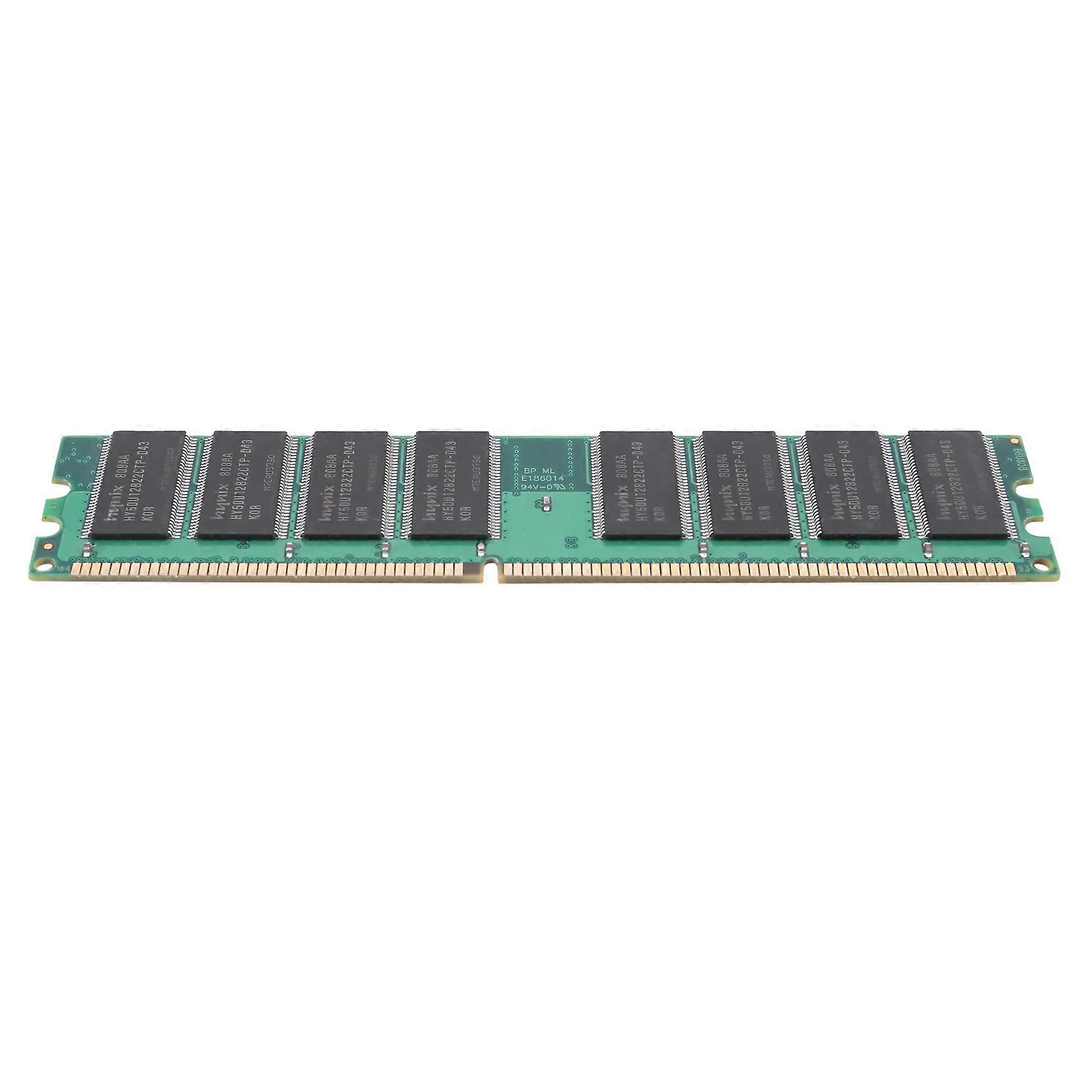 DDR 1GB PC Memory Ram DDR1 Desktop PC3200 400MHz 184 Pin Non-ECC Computer Memoria Module | Fruugo UK