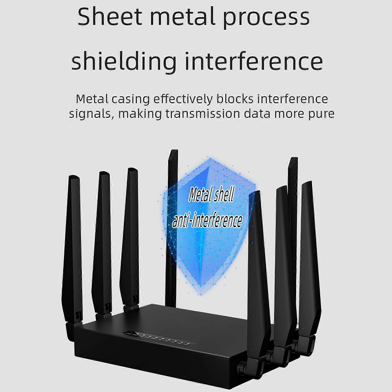 5G CPE Router with SIM Card Slot Dual Band WiFi6 1000Mbps Gigabit ...