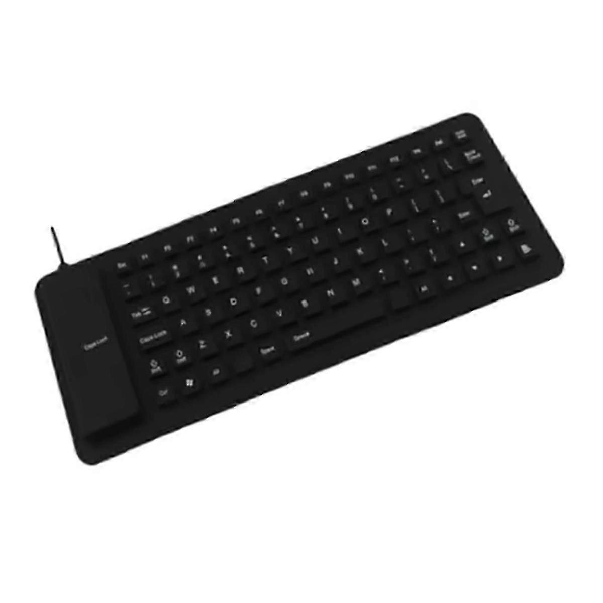 Silicone Mute Soft Keyboard 85-Key Computer Keyboard USB Wired Keyboard ...
