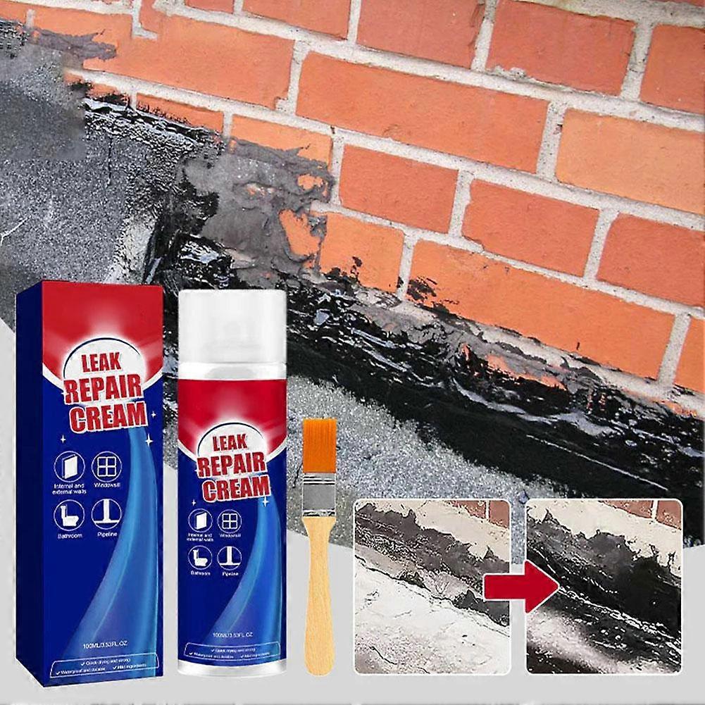 1-5bottles Leak Repair Waterproof Sealant Spray with Brush 100ml ...