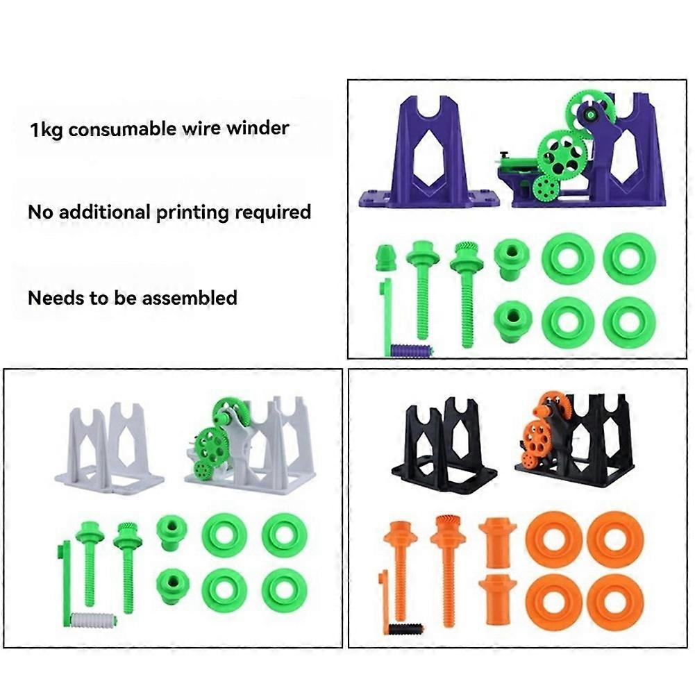 Filament Spool Winder for Bambu Lab P1S / X1 / X1C / P1P Assembled ...