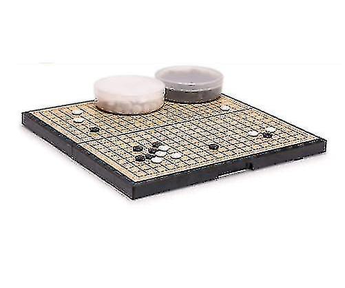 Large Magnetic Go Game Board With A Single Convex Stone Portable ...