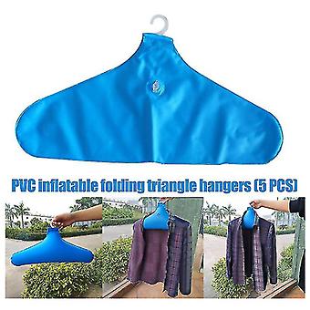 5 Pack Inflatable Clothes Hanger Foldable Travel Portable | Fruugo UK
