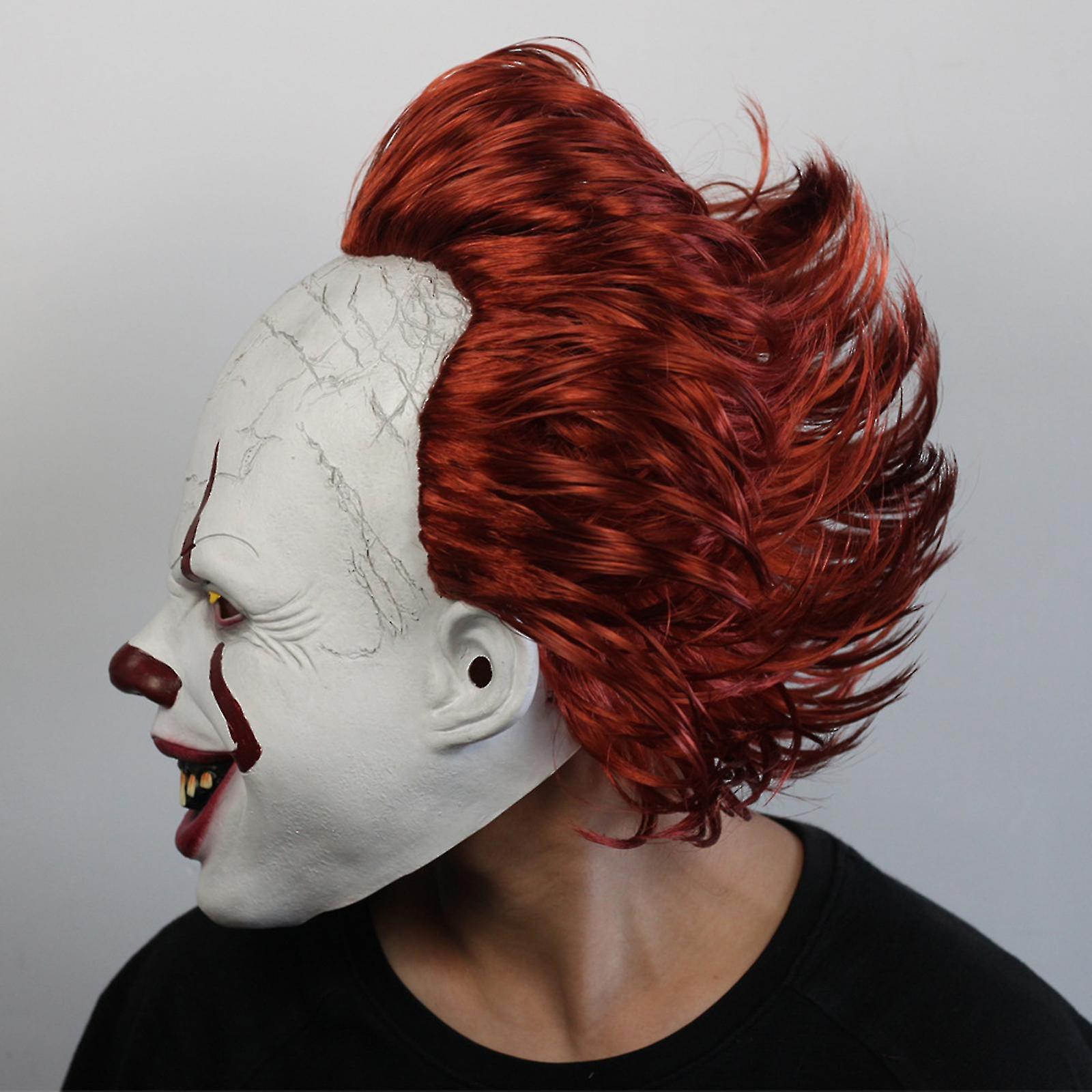 Halloween Mask Scary It Creepy Clown Mask Clown Mask For Cosplay ...