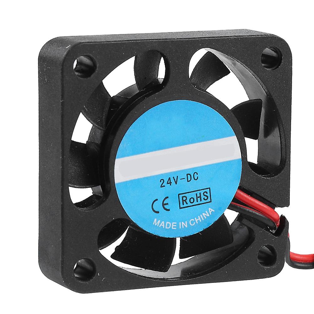 2pcs 24v 4010 7000rpm Large Wind Extruder Cooling Fan Quiet Blowing 3d ...