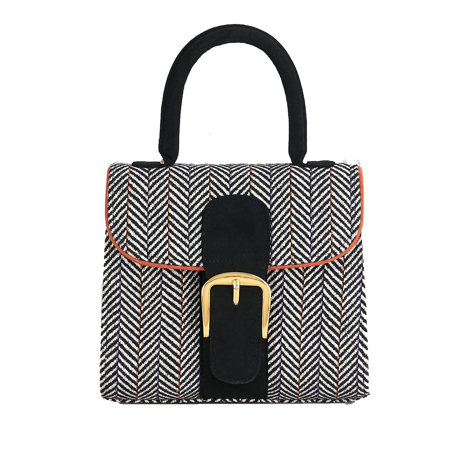 Ruby Shoo Women's June Low Heel Pumps & Matching Riva Bag | Fruugo UK