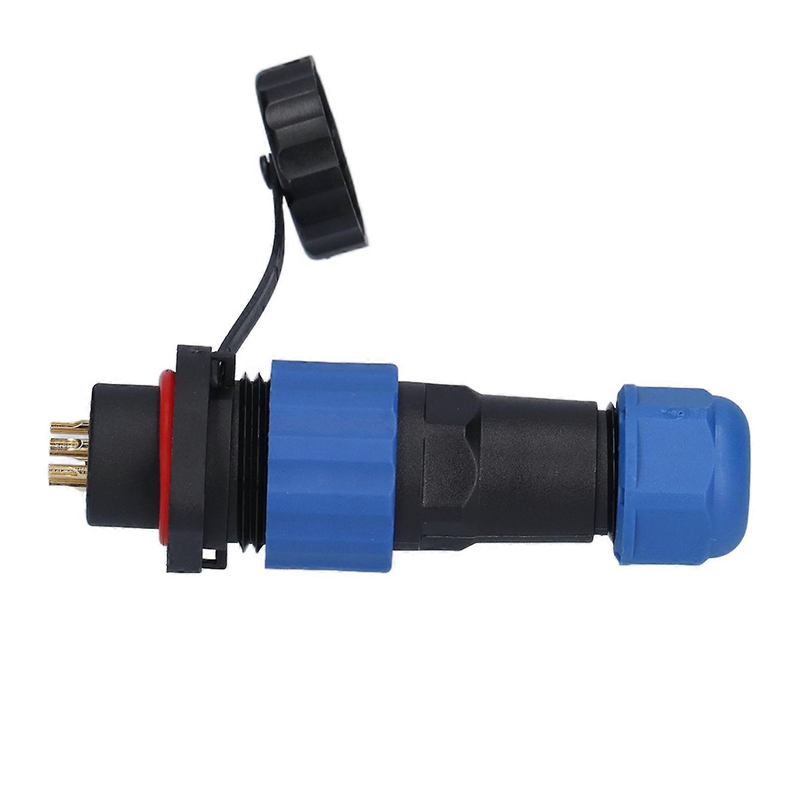 SP16 Flange Waterproof Aviation Plug Socket IP68 Male and Female Butt ...