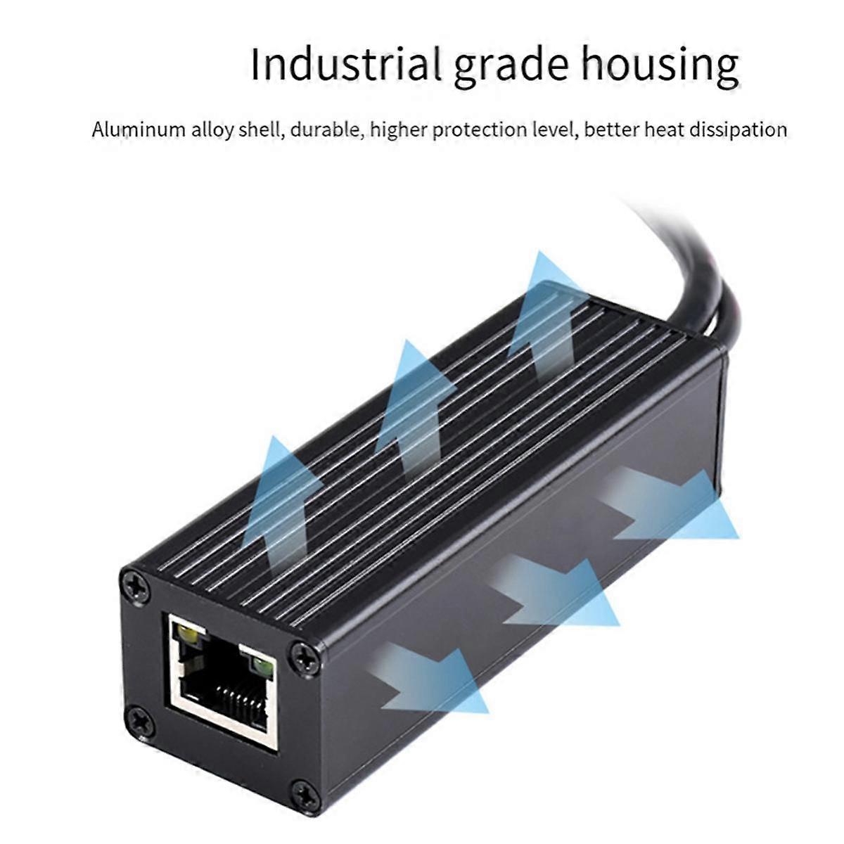 PoE Splitter Industrial Gigabit DC Interface Power Supply Control Chip ...