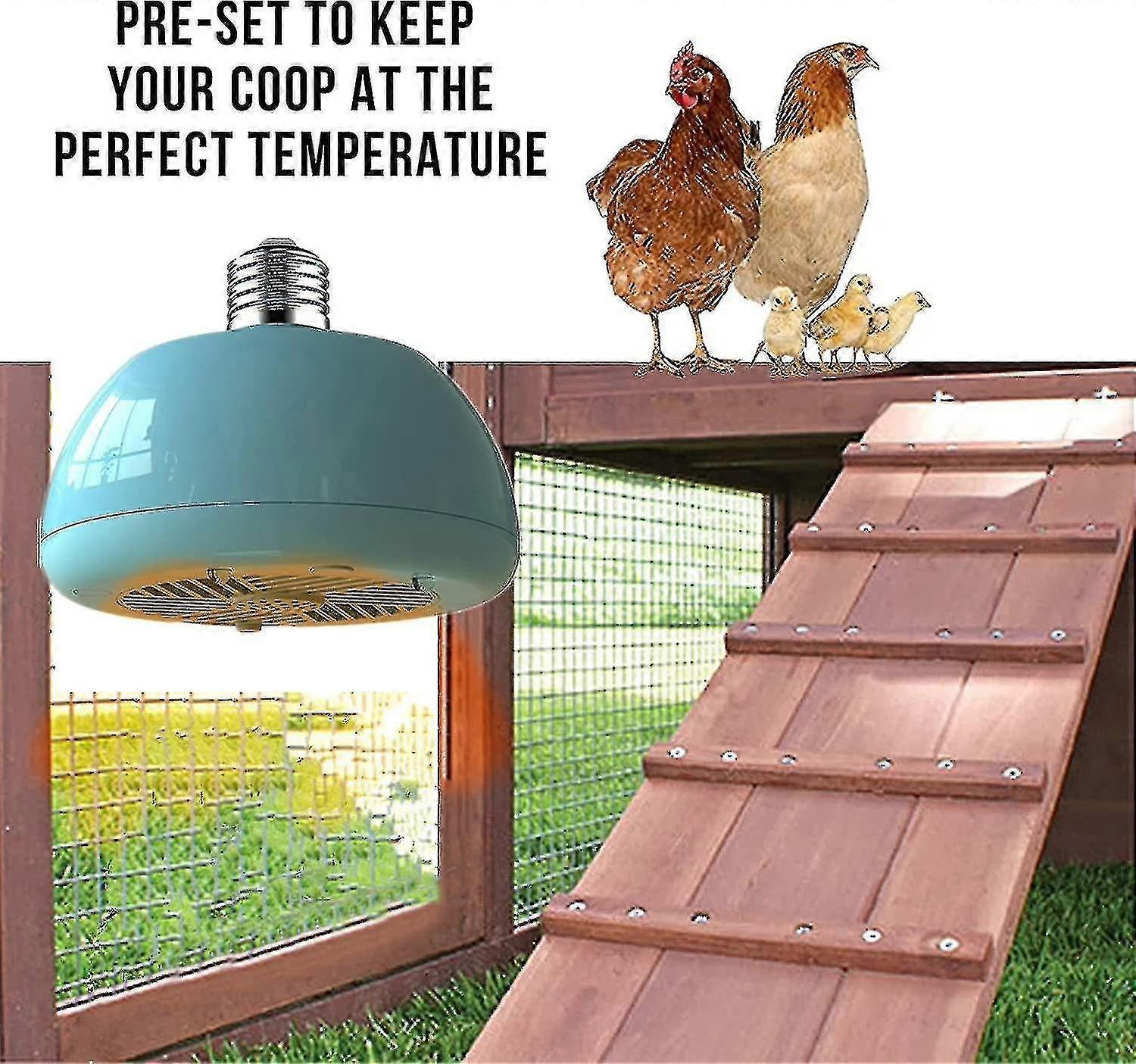 Hanging Chicken House Heater, Instant Hatchery Lamp Heater, Outdoor Pet ...