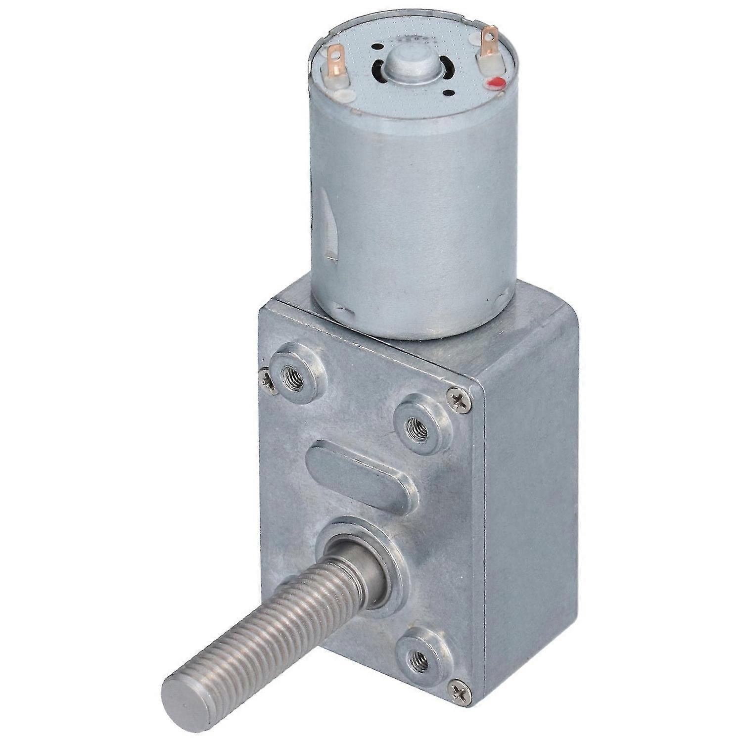 Low Speed Self-Locking Motor DC24V (40RPM) with M8 Threaded Shaft, 33mm ...