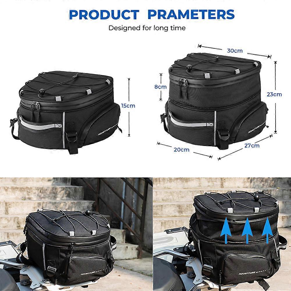 KEMIMOTO Tail Bags For Luggage Rack For BMW R1250GS R1200GS F850GS ...