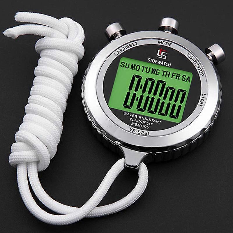 Silent stopwatch with light 0.01s, sports stopwatch with precision ...