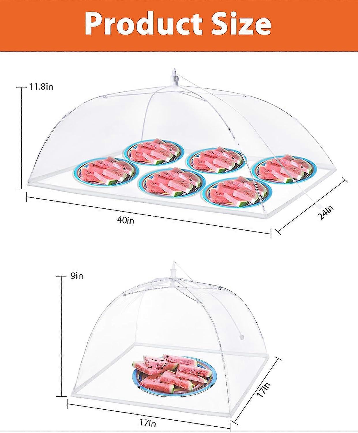 Food Cover Food Tent Pop-up Food Nets Mesh Food Covers for Outside ...