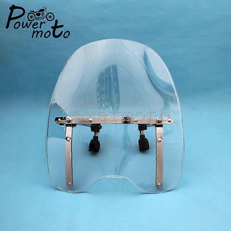 Motorcycle Windshield Wind Deflector For Harley Sportster XL 883 Suzuki ...