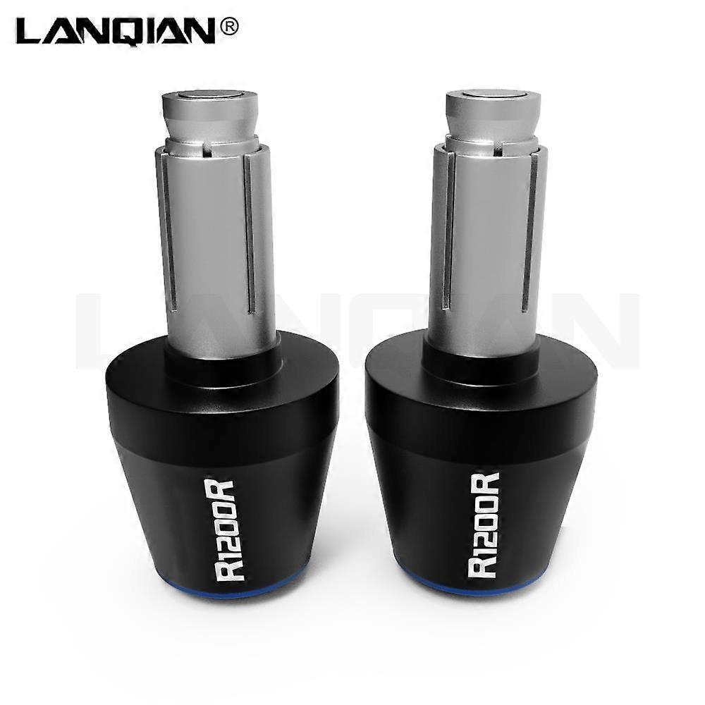 For BMW R1200R Motorcycle Handlebar Grips End Cap Anti Vibration Silder ...