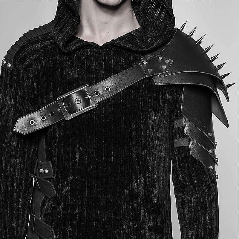Medieval Steampunk Spiked Shoulder Armor Viking Knight Gladiator ...