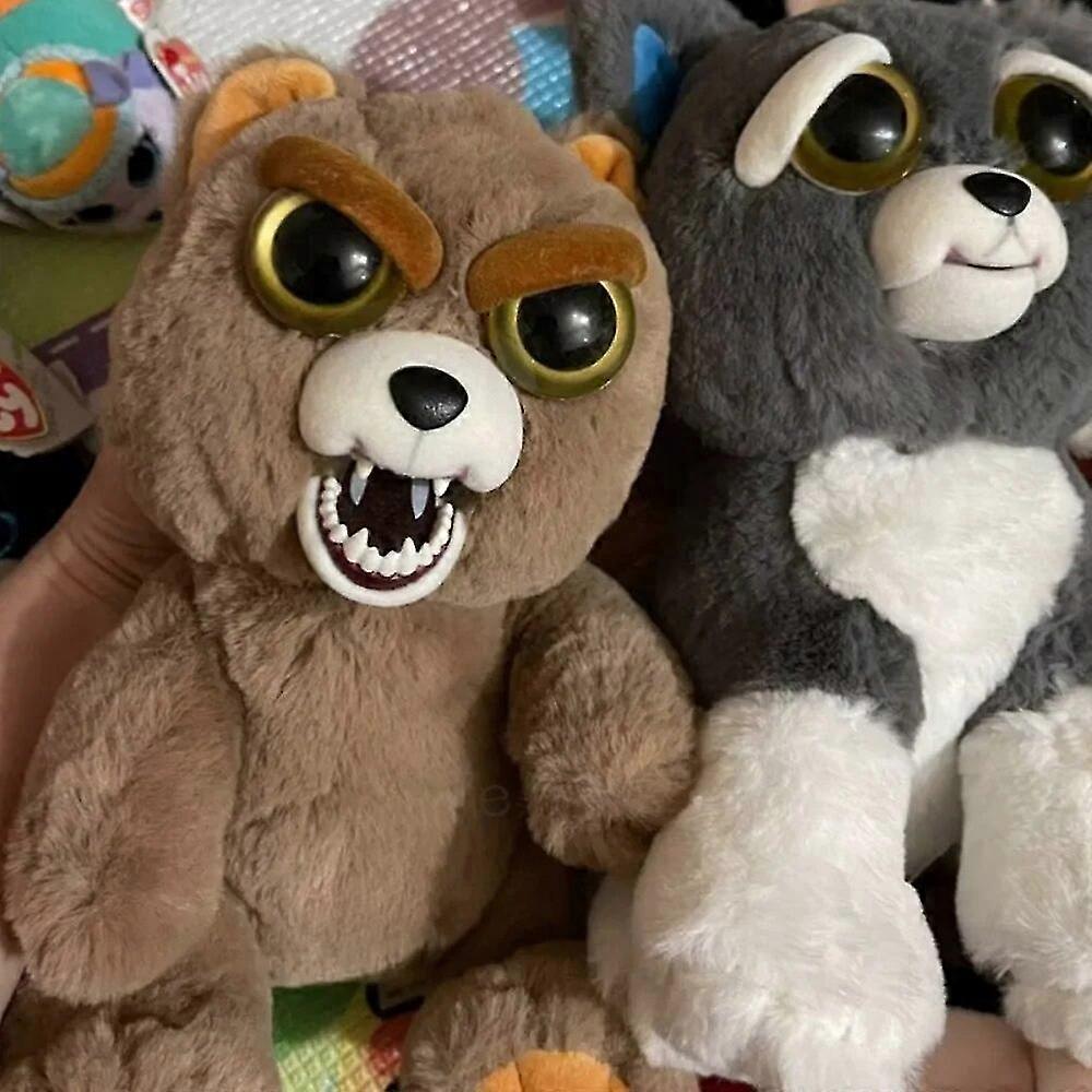 Feisty Pet Funny Face-changing Bear Soft Toys For Children Stuffed ...