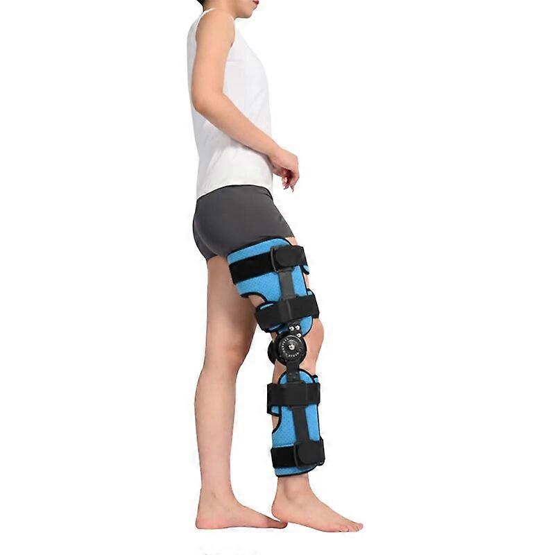 Knee Fixation Brace Rehabilitation Adjustable Knee Brace Leg Fracture ...