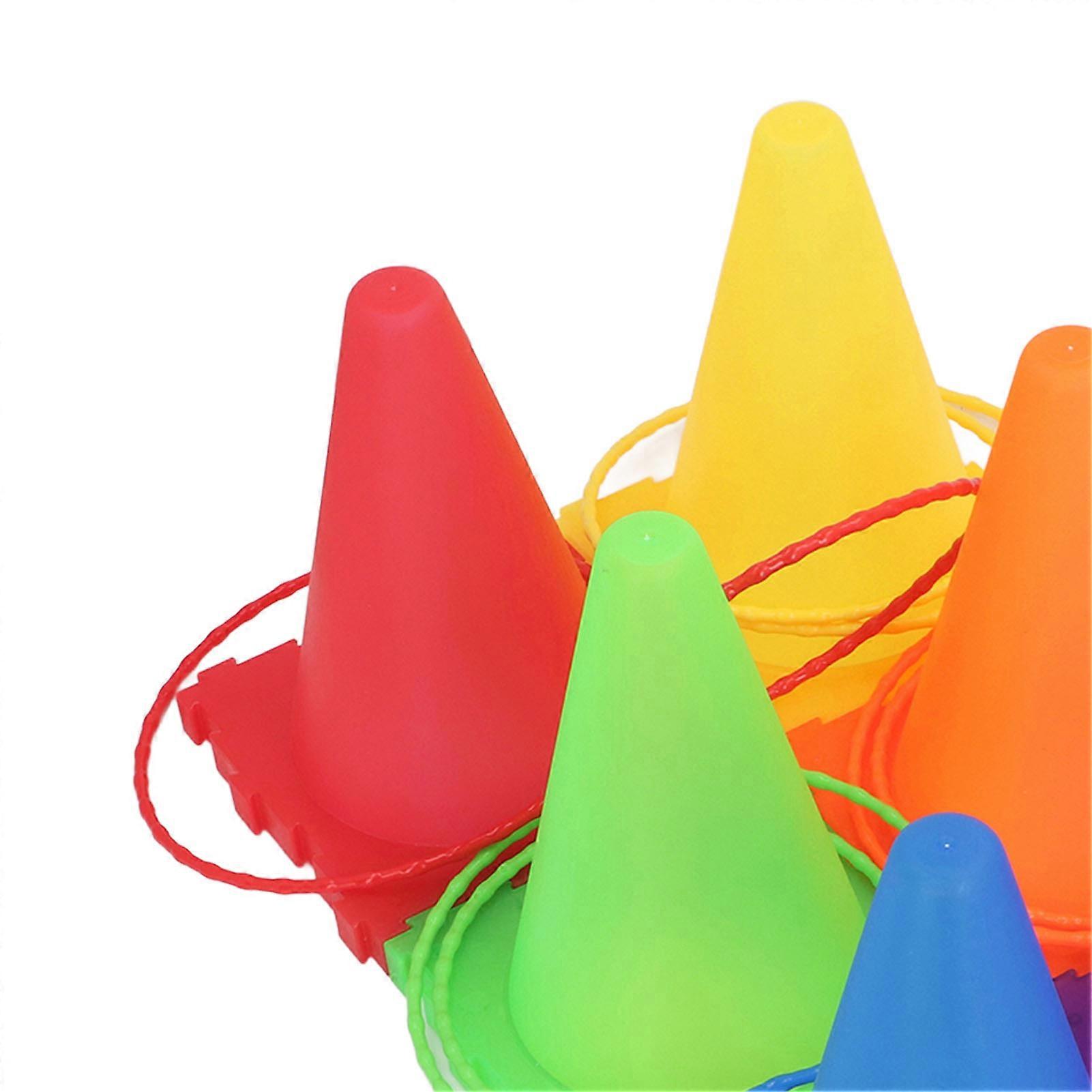 Ring Throw Game for Kids Cones Ring Throw Game 3 In1 Carnival Games Set ...
