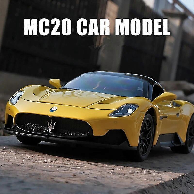 1:32 Maserati MC20 Cabrio Alloy Sports Car Model Diecasts Metal Toy Vehicles Car Model Sound and ...