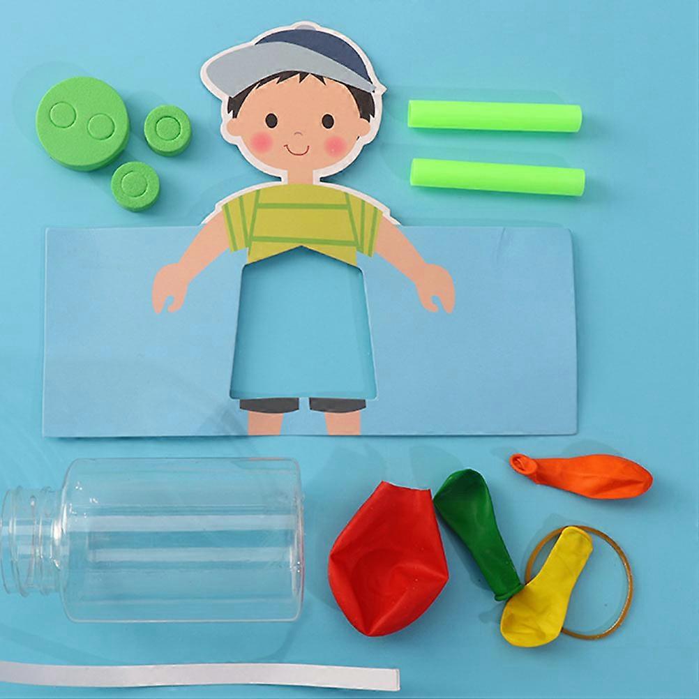 2 Sets Kids Tools Teaching Tool DIY Lung Breathing Materials Display ...