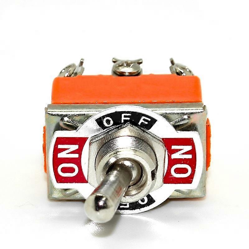 15A 250V KN3C E-TEN 1322 Toggle Switch 6 Pin Head 3 Grade Switch Double Pole Double Throw Toggle ...
