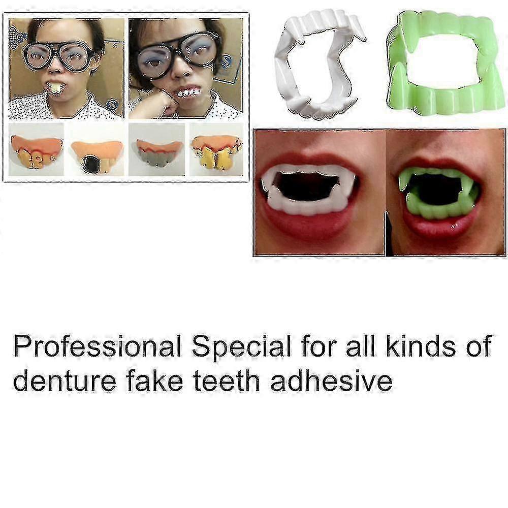 Dental Denture Oral False Fake Teeth Smile Veneers Paste Braces ...