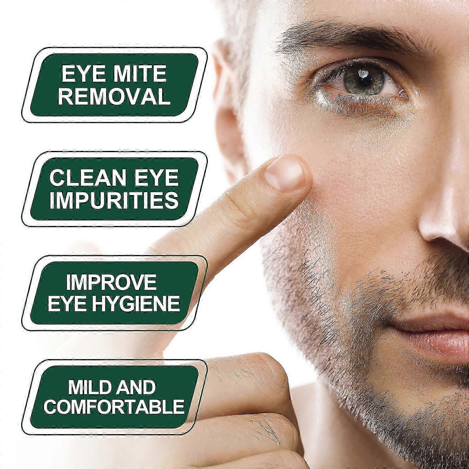 Tea Tree Oil Eyelid & Lash Wipes With Hyaluronic Acid, Green Tea ...