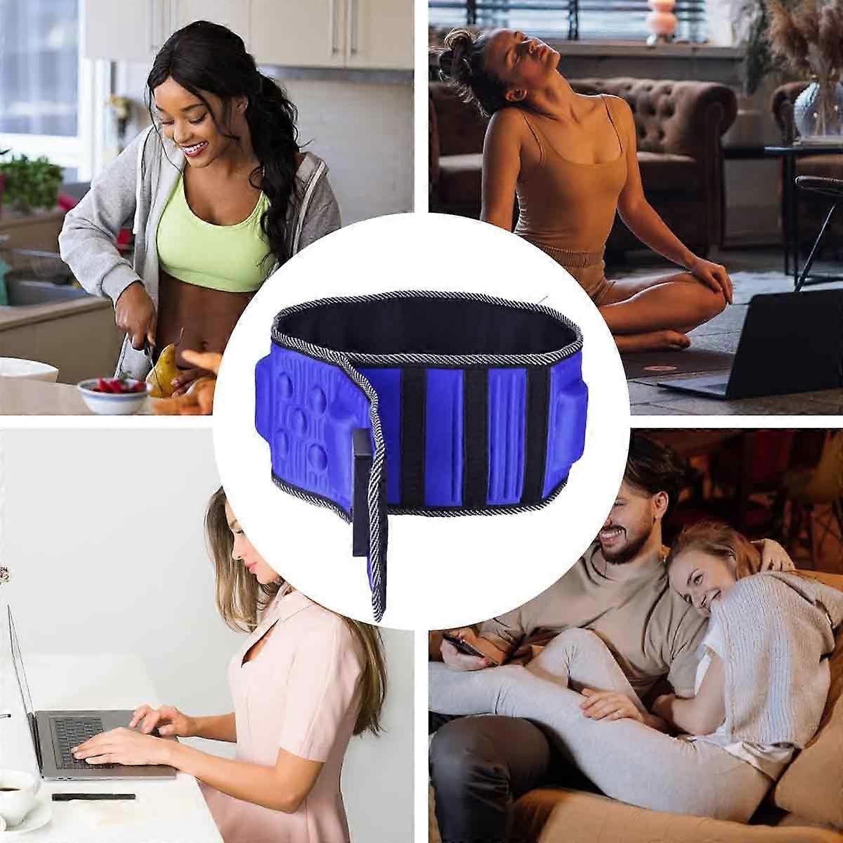 Intelligent Heating Fat Burning Vibration Belly Massager Body Slimming ...