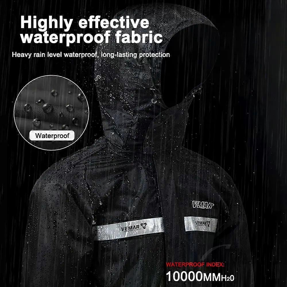 Motorcycle Raincoat Waterproof Motorcycle Rider Raincoat Suit Moto ...