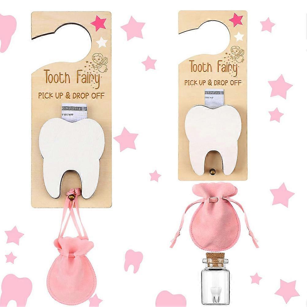 Personalized Tooth Fairys Door Hanger Door Hanging Pendant for Lost ...