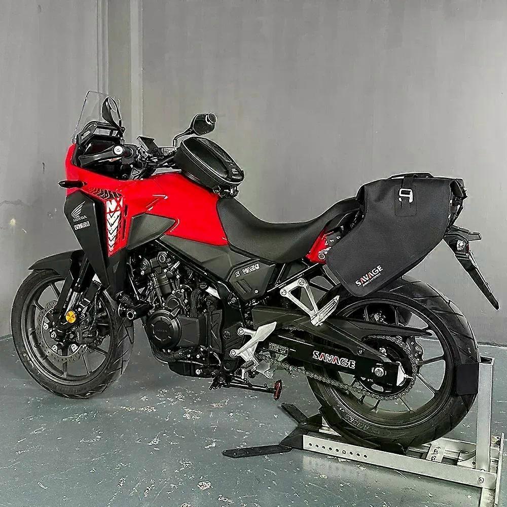Applies to For HONDA NX500 CB500X Motorcycle Side Bag Suitcase Travel ...