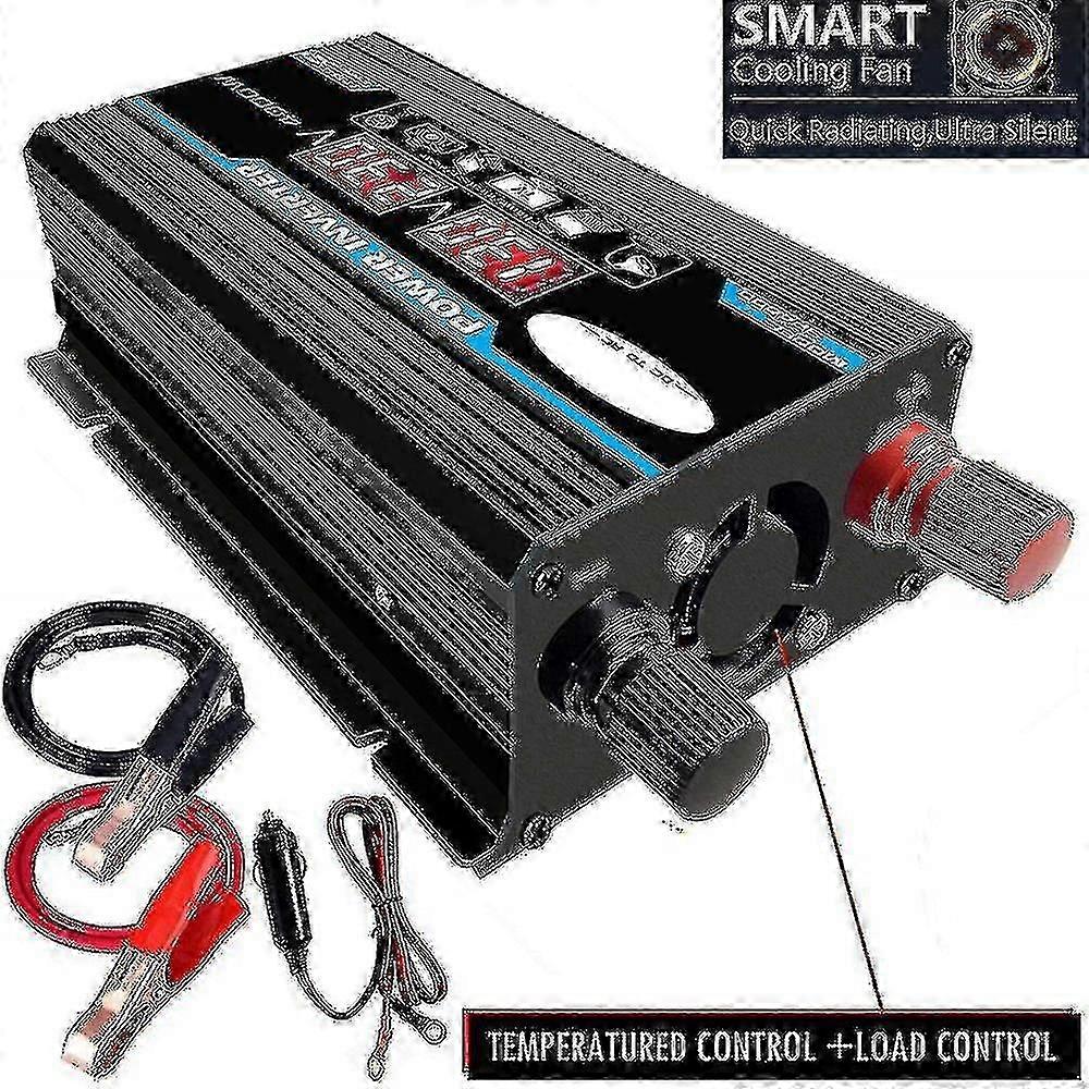 4000W Converter 12V 220V Pure Sine Wave Inverter Pure Sine Wave ...