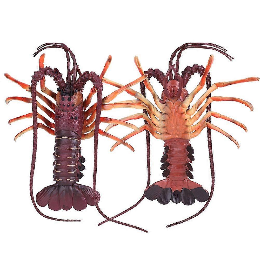 Lobster Toy Simulation Soft Plastic Lobster Seafood Restaurant Prop ...
