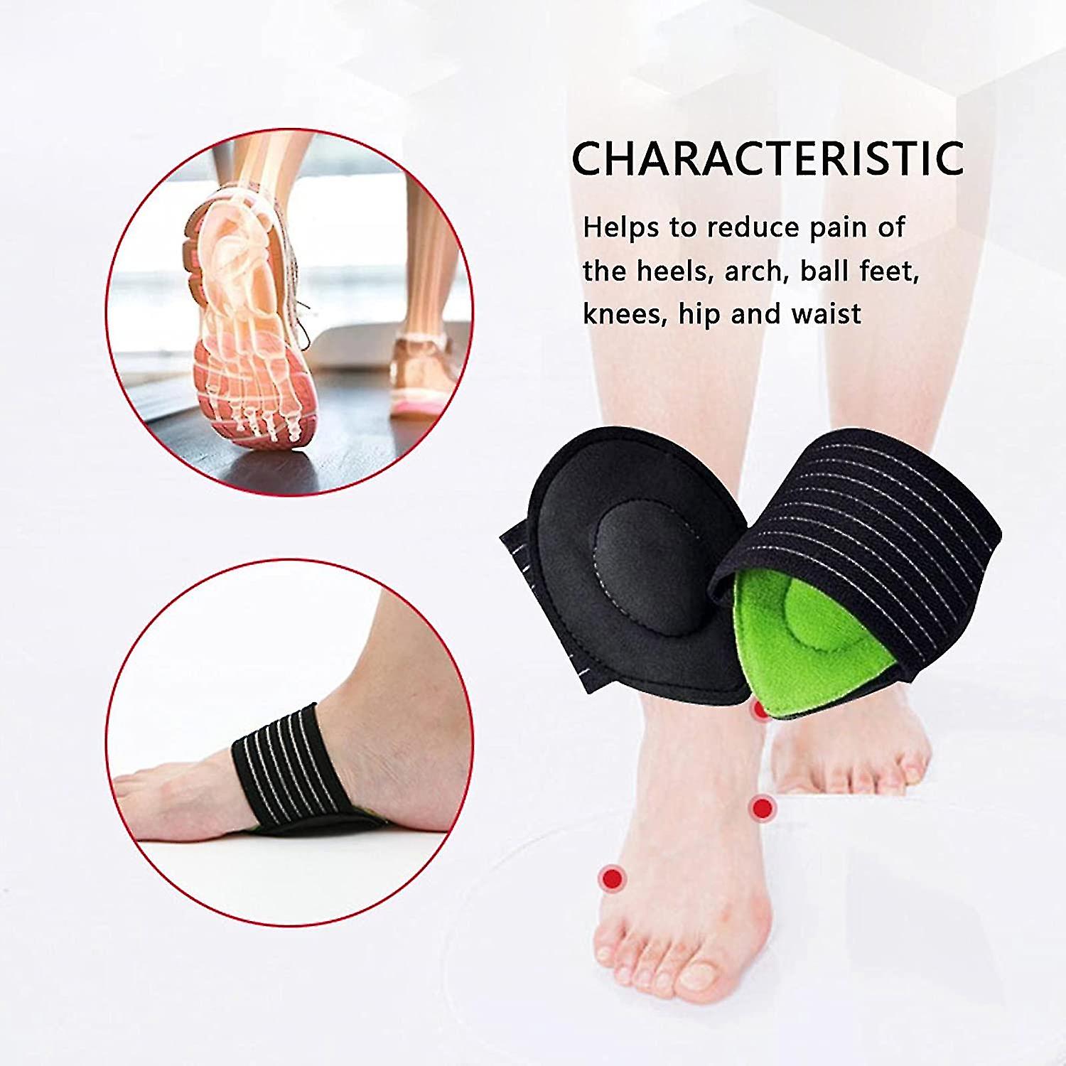1 Pair Orthopedic Adjuster Arch Support Orthotic Insole For Flat Feet ...